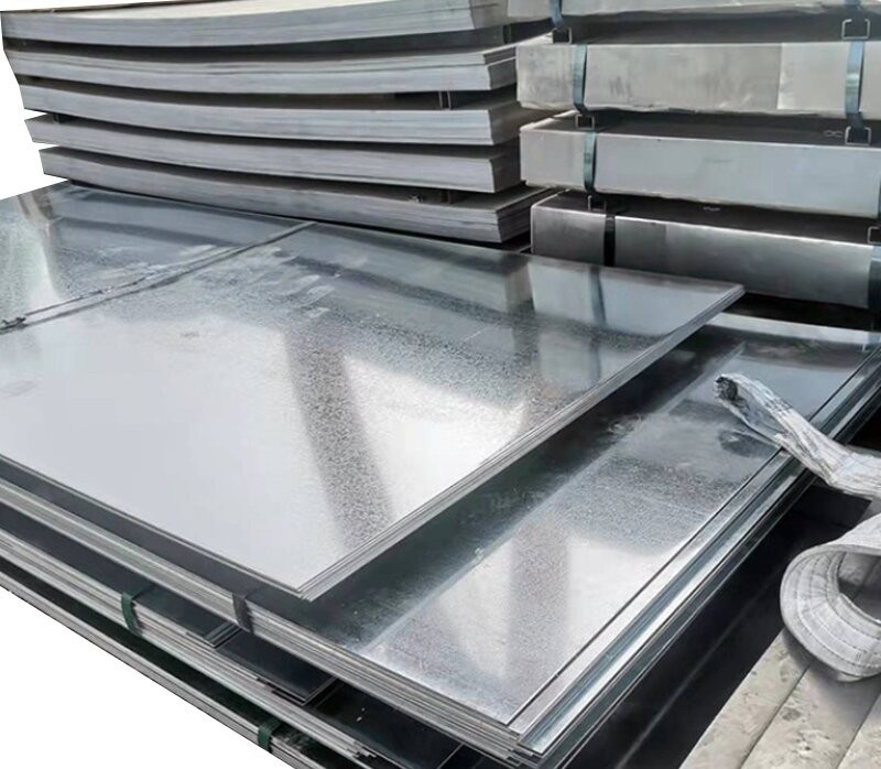 Zero Spangle Surface Finish Galvanized Sheet Plate Silver Color Length ...
