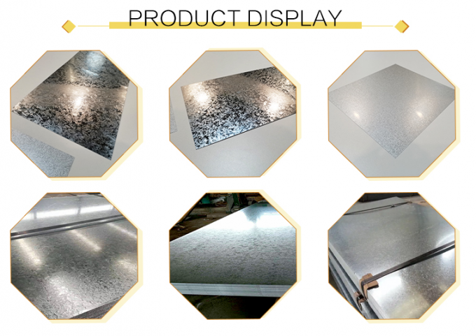 SECC Electrolytic Galvanized Steel Sheet Cold Rolled EGI Plate 600mm-1250mm