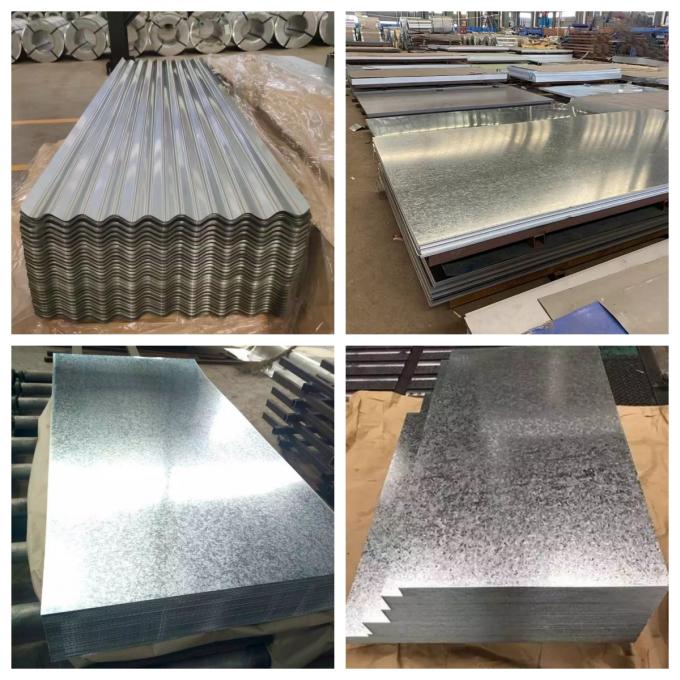 Hot Dip 0.4mm Galvanized Sheet Plate Coated Flat Steel Products
